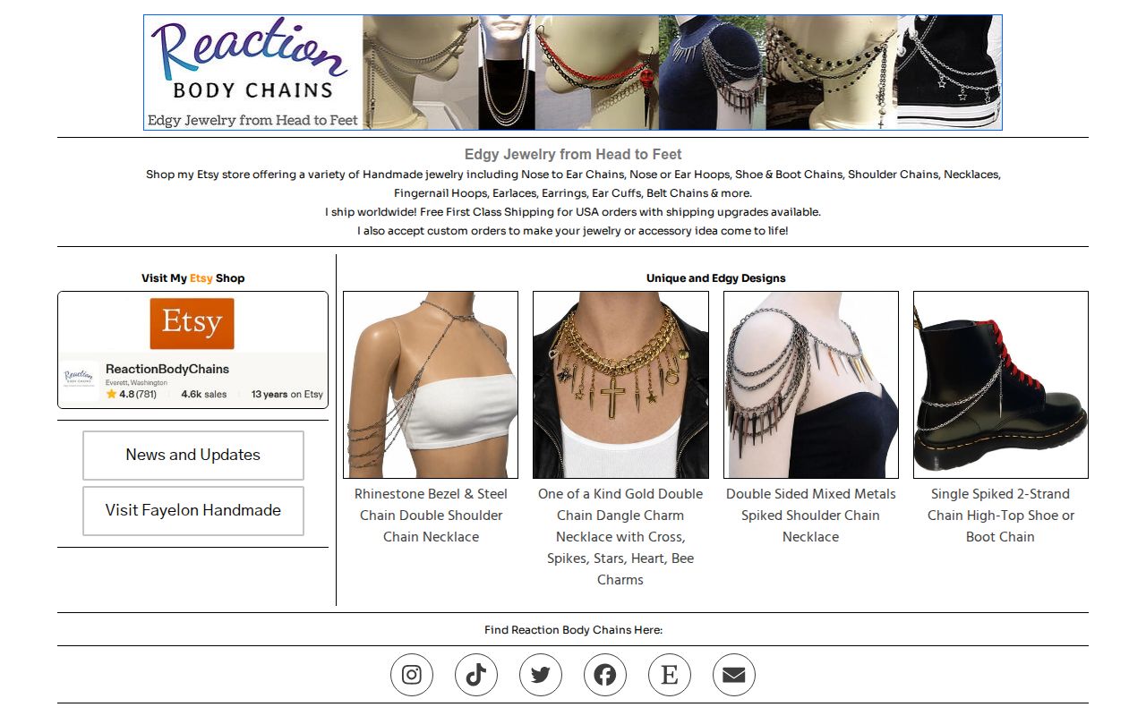 Reaction Body Chains